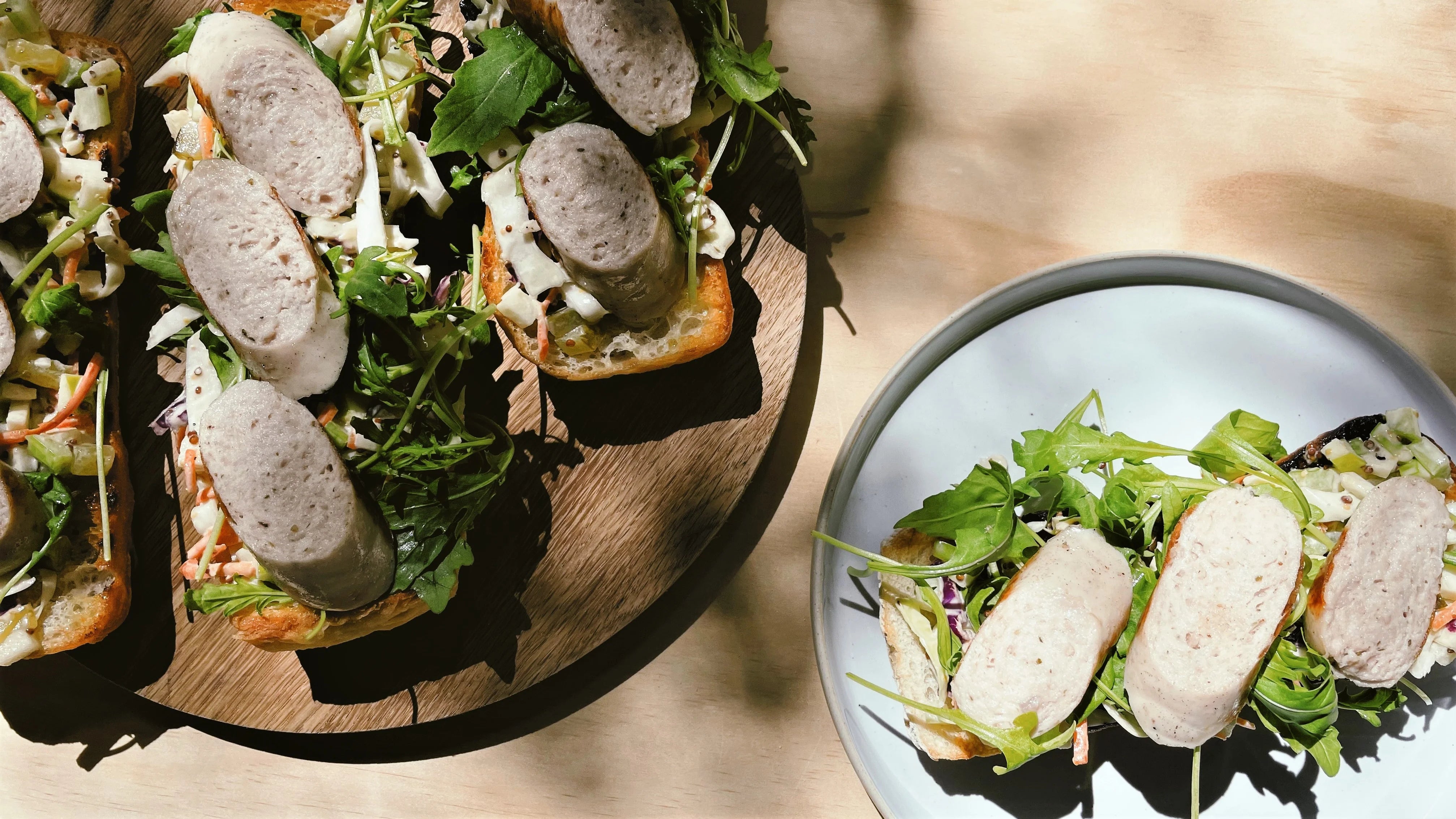 German Bratwurst Open Sandwiches – Gotzinger Smallgoods