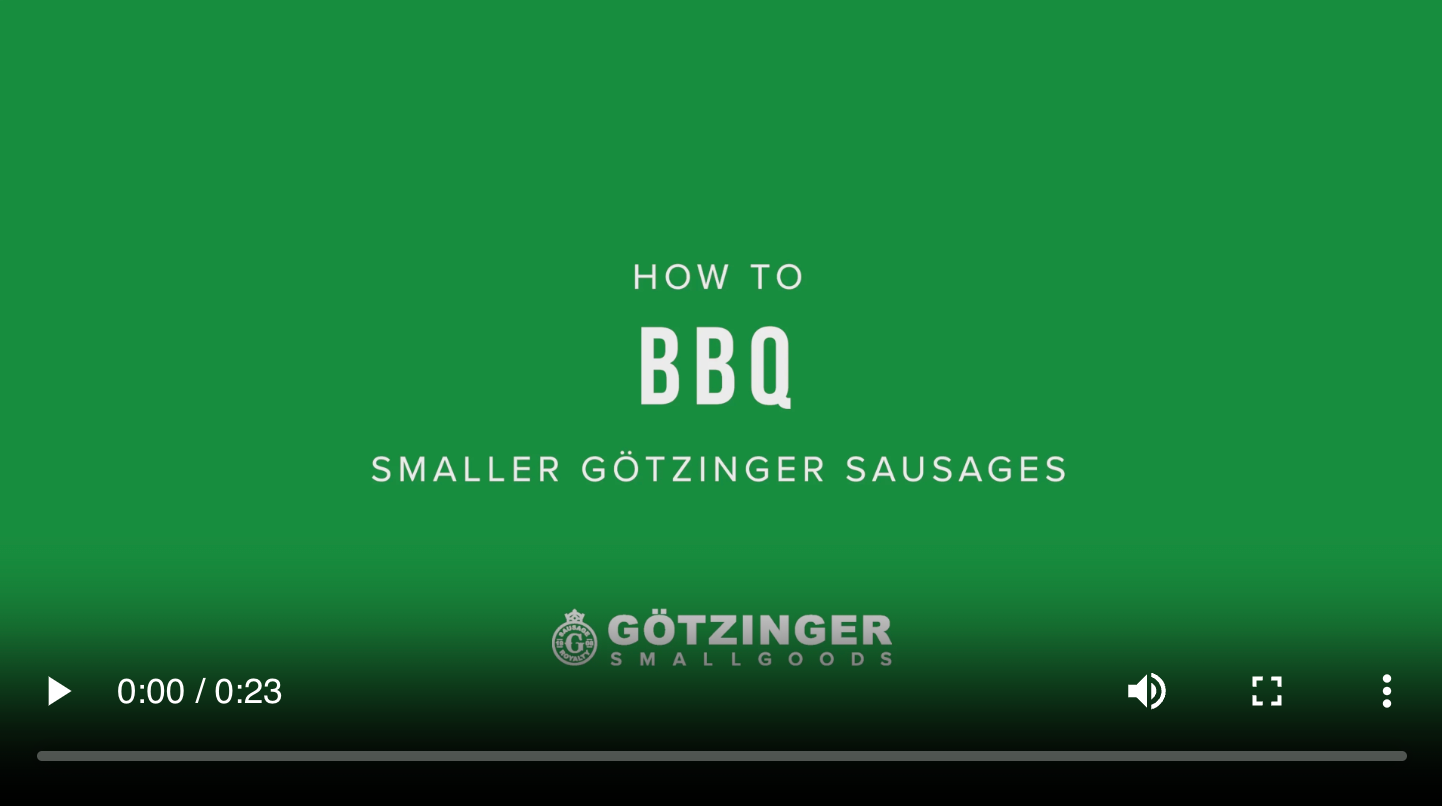 How To Cook – Gotzinger Smallgoods